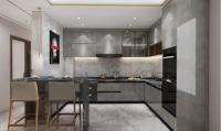 China Modern Custom Stainless Steel Kitchen Cabinet Set Furniture Coffee Color for sale