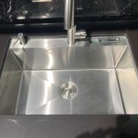 China Fiberglass Coffee Color Modular Steel Modern High Gloss Kitchen Cabinets for sale