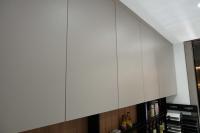 China Philippines 304 Stainless Steel Kitchen Cabinet Customized Beveled Edge for sale