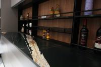 China Philippines 304 Stainless Steel Kitchen Cabinet Customized Beveled Edge for sale