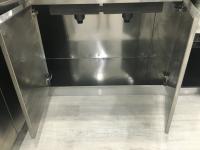 China moisture proof Modular Home Kitchen Cabinets Stainless Steel 304 Customized for sale