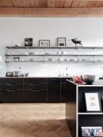 China Modular Modern Grey Kitchen Cabinets Durable Stainless Steel Base Cabinets for sale