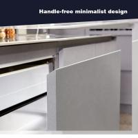 China Durable Metal Modular Stainless Steel Kitchen Cabinet Lacquer Painting Customized for sale
