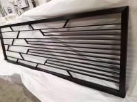 China Interior Stainless Steel Room Partition PVD Coating For Restaurant Decoration for sale