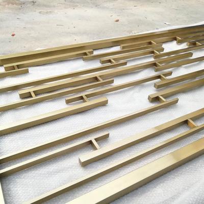China Hairline Stainless Steel Partition for sale