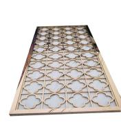 China Hairline Stainless Steel Partition for sale