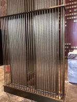 China Home Art Deco Stainless Steel Partition Metal Modern Polished for sale