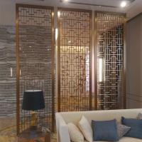 China Plain Weave Stainless Steel Partition Perforated Indoor Divider Screen for sale