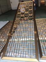 China Plain Weave Stainless Steel Partition Perforated Indoor Divider Screen for sale