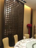 China Plain Weave Stainless Steel Partition Perforated Indoor Divider Screen for sale