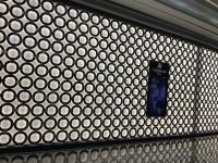 China Plain Weave Stainless Steel Partition Perforated Indoor Divider Screen for sale