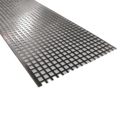 China 2B Finish 304 Perforated Stainless Steel Sheet Metal Partition Customized for sale