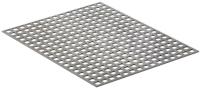 China 2B Finish 304 Perforated Stainless Steel Sheet Metal Partition Customized for sale