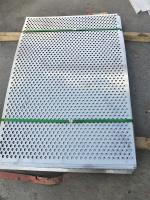 China 2B Finish 304 Perforated Stainless Steel Sheet Metal Partition Customized for sale