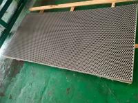 China 2B Finish 304 Perforated Stainless Steel Sheet Metal Partition Customized for sale