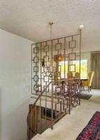China Gold Stainless Steel Partition Decor Interior Room Dividers Walls Customized for sale