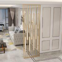China Laser Cut Stainless Steel Partition Wall Decorative PVD Coating for sale