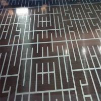 China Decorative 304 301 Stainless Steel Partition Screen Screen Cold Rolled Customized for sale