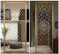 China Customized Indoor Stainless Steel Partition Wall For Public Space for sale