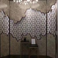 China Customized Indoor Stainless Steel Partition Wall For Public Space for sale