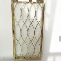 China Perforated Metal Privacy Screen Room Divider Partitions Decorative Stainless Steel for sale