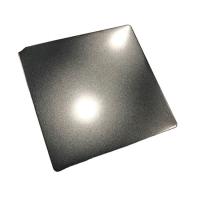 China Multicolor PVD Coating Stainless Steel Sheet Brushed Finish 8K Black Mirror for sale