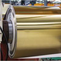 China 201J1 Etched Color Mirror Stainless Steel Coil Decorative For Building for sale