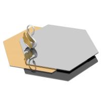 China Colored  Rose Gold Stainless Steel Sheet 201 304 Super 8K Mirror for sale