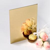 China 8K Mirror Color Stainless Steel Sheet Coated For Luxurious Decoration for sale