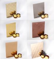 China 8K Mirror Color Stainless Steel Sheet Coated For Luxurious Decoration for sale
