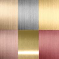 China 8K Mirror Color Stainless Steel Sheet Coated For Luxurious Decoration for sale