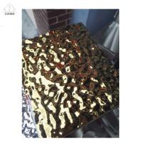 China 201 304 Stainless Steel Embossed Sheet Industrial Decoration SS Coloured Sheet for sale