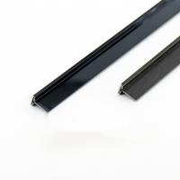 China 304 V Grooved T Shape Tile Trim Gold Hairline Mirror Stainless Steel Edge Trim for sale