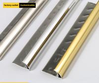 China Corner Tile 304 Stainless Steel Trim Waterproof Modern For Porcelain for sale