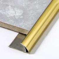 China Corner Tile 304 Stainless Steel Trim Waterproof Modern For Porcelain for sale
