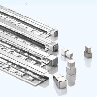 China Brushed Stainless Steel Trim Decorative Tile Trim Profiles For Wall Decoration for sale