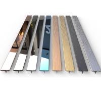 China Wall Edge Metal 304 Stainless Steel Trim For Ceramic Protection for sale
