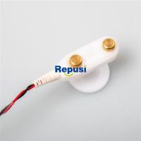 China Reusable Biopolar EMG Stimulant Electrode Flat Iron Type for sale