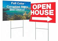China Recyclable 18 X 24 Corrugated Plastic Signs for sale