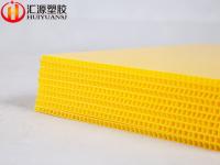 China ISO14001 Reusable Durable Yellow Corrugated Plastic Sheets for sale