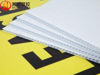 China White PP Corrugated Plastic Sheets for sale