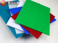 China Large 4'x8' Colored Coroplast Corrugated Plastic Sheets for sale