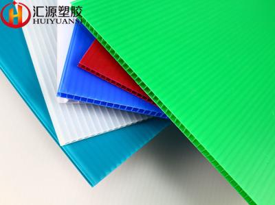 China Large 4'x8' Colored Coroplast Corrugated Plastic Sheets for sale