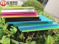 China Colorful Recycled 250gsm PP Corrugated Plastic Board for sale