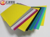 China Die Cut 4mm PP Corrugated Plastic Sheets 48 x 96 for sale