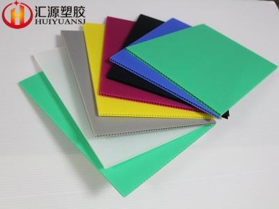 China Recycled Printed Polypropylene Corrugated Plastic Sheets for sale
