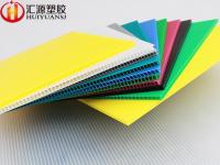 China Waterproof PP Corrugated Plastic Sheets , Impact Resistant Corflute Plastic Sheets for sale