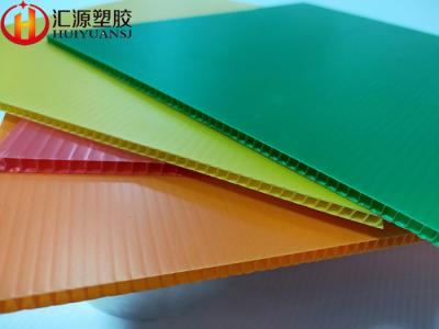 China Light Weight ESD Corrugated Plastic Sheet , Fluted Polypropylene Plastic Cardboard for sale
