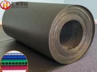 China 1m x 50m 280gsm ESD Black Corrugated Plastic Rolls for sale