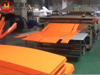 China 1.22x2.44m Orange Corrugated Plastic Packaging Sheets for sale